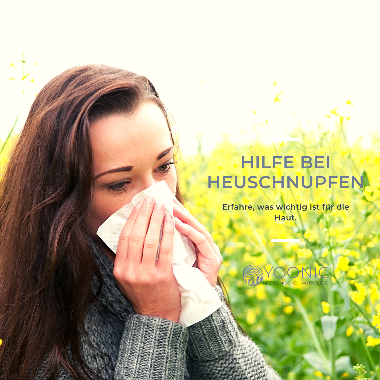 Hilfe in der Heuschnupfenzeit